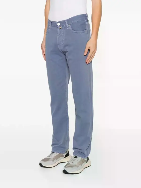 Jacob Cohen Straight-leg Trousers - Blue