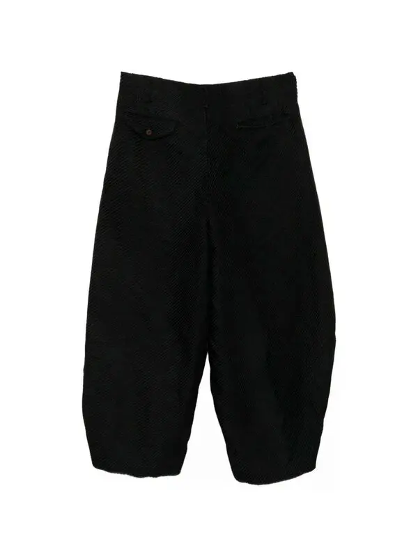 Comme Des Garçons Textured Trousers