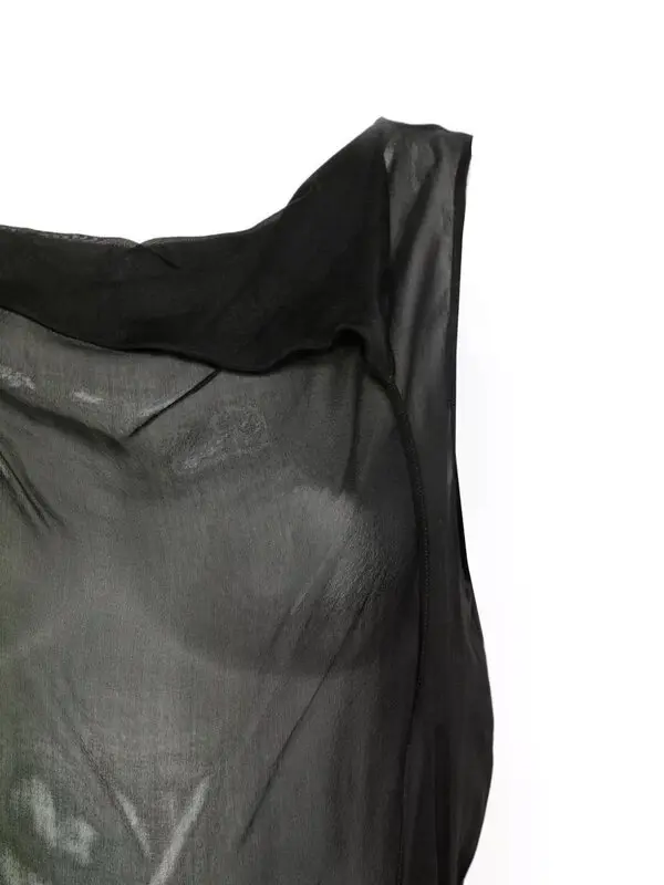 Paloma Wool Asymmetric Draped Silk Top