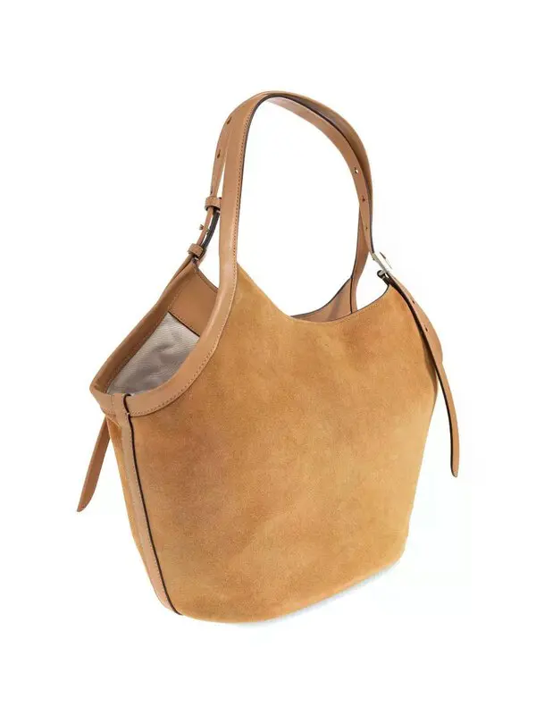 Kate Spade New York Deco Suede Tote Bag - Orange
