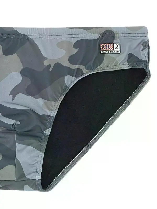 MC2 SAINT BARTH Cayo Camouflage Swim Briefs