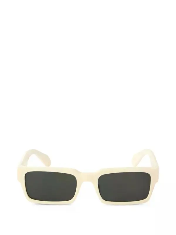 Off-White Huntington Rectangle Frame Sunglasses - Neutrals