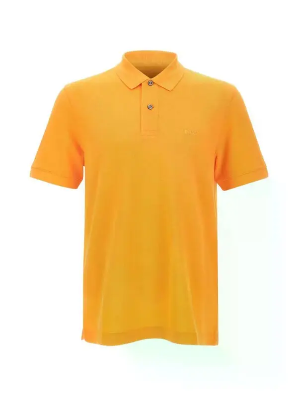 BOSS Embroidered-logo Piqué Polo Shirt