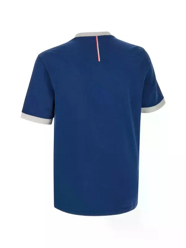BOSS Stretch-cotton T-shirt With Country Flag And Logo