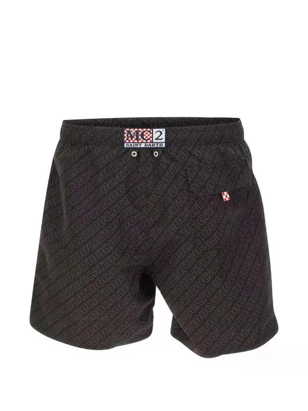 MC2 SAINT BARTH Ducati Logo Swim Shorts