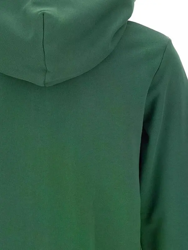 Lacoste Zip-up Logo-patch Hoodie