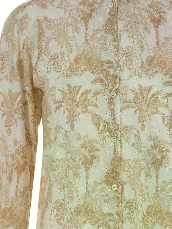 MC2 SAINT BARTH Toile De Jouy Print Shirt