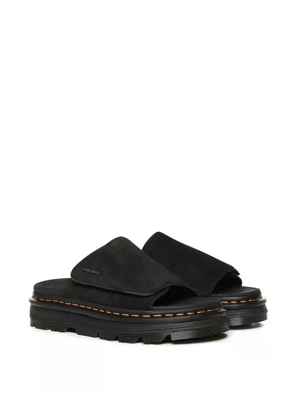 Dr. Martens Zebzag Touch-strap Sandals - Black