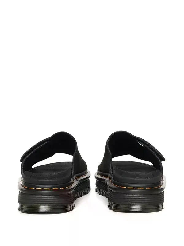 Dr. Martens Zebzag Touch-strap Sandals - Black