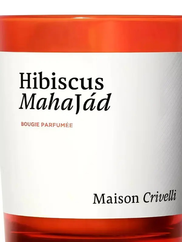 MAISON CRIVELLI Hibiscus Mahajád Scented Candle - Red