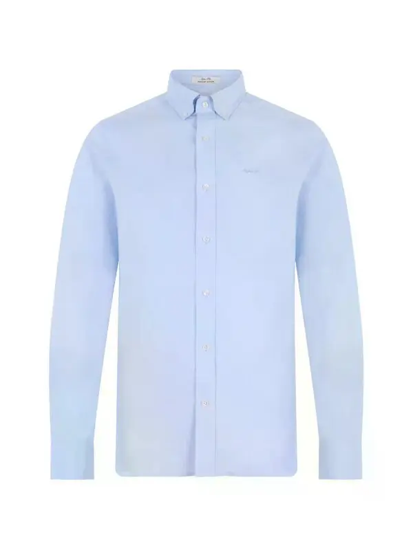 Gant Button-down Slim-fit Shirt - Blue