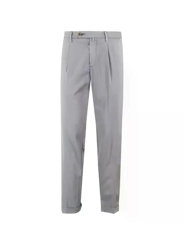 MYTHS Zeus Pleated Trousers - Grey