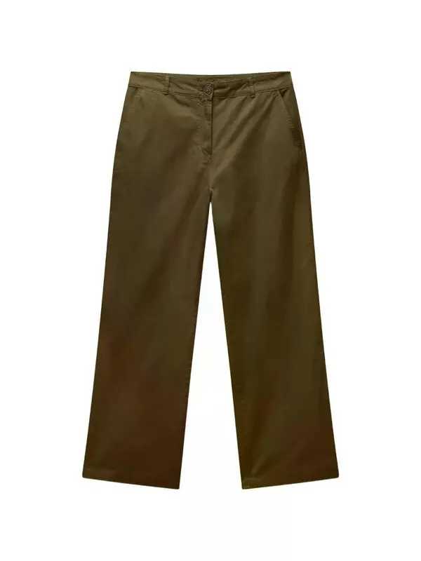 NAPAPIJRI Patch-pocket Tailored Trousers - Green