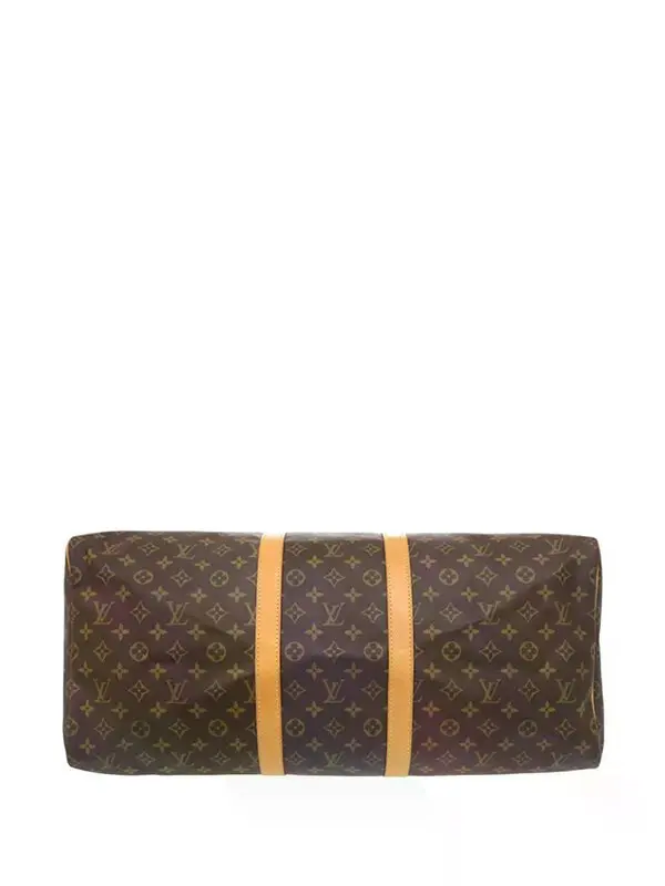 LOUIS VUITTON Monogram Keepall 55 Travel Bag