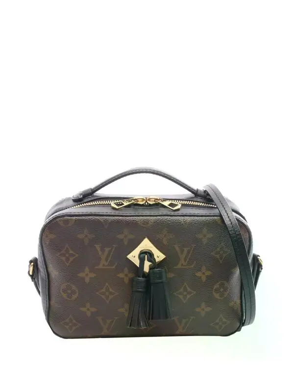 LOUIS VUITTON 2019 Monogram Saintonge Satchel - Brown