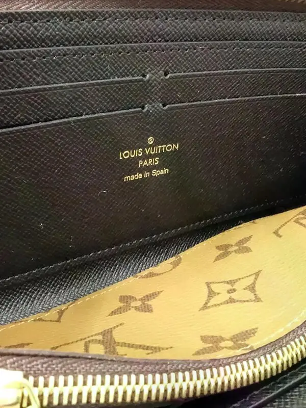 LOUIS VUITTON 2021-2026 Monogram Reverse Clemence Wallet Long Wallets - Brown