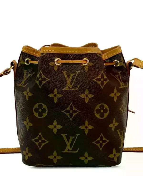 LOUIS VUITTON Monogram Nano Noe Bucket Bag