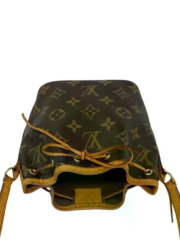 LOUIS VUITTON Monogram Nano Noe Bucket Bag