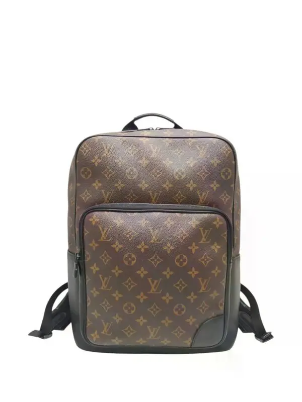 LOUIS VUITTON Monogram Macassar Dean Backpack