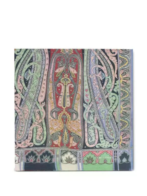 Etro Paisley-print Scarf - Black