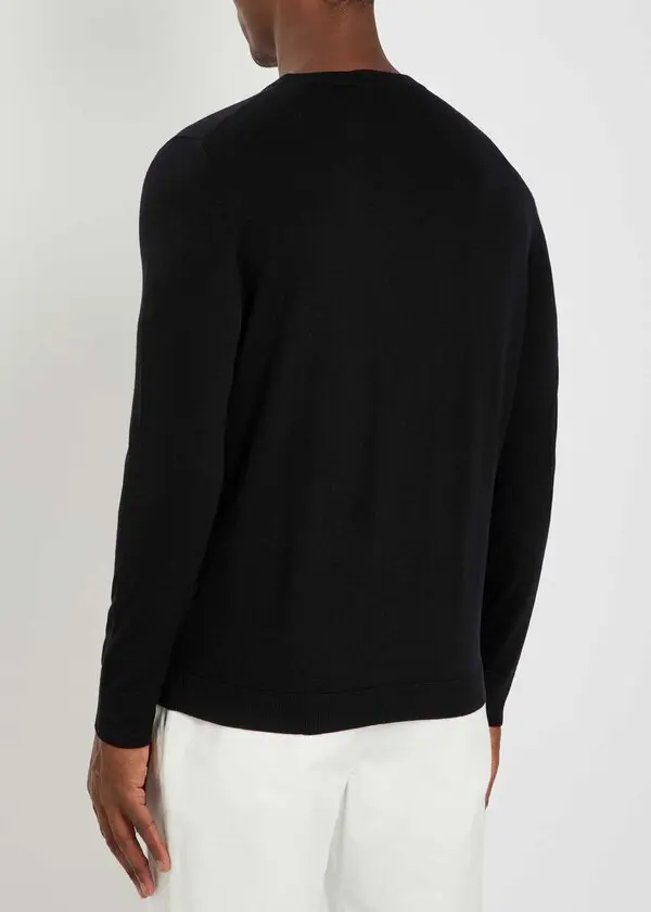 ALLUDE Virgin Wool Crew Neck Jumper