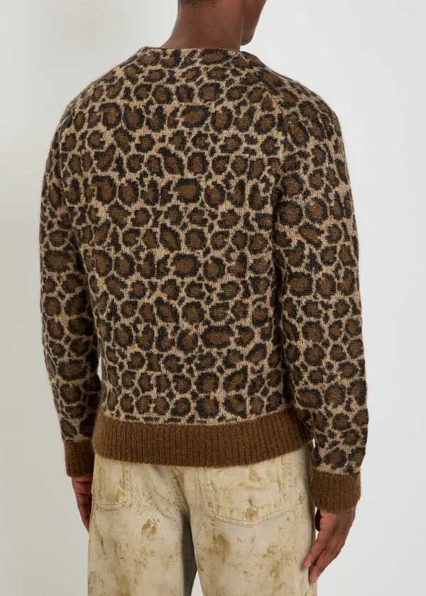 SECOND / LAYER Chevy Intarsia Mohair-blend Cardigan
