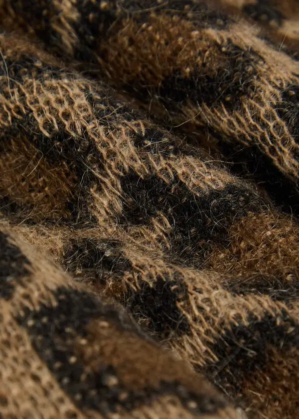 SECOND / LAYER Chevy Intarsia Mohair-blend Cardigan