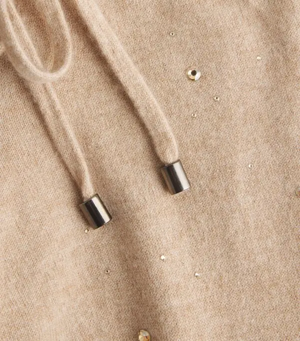 WILLIAM SHARP Cashmere Crystal-embellished Sweatpants