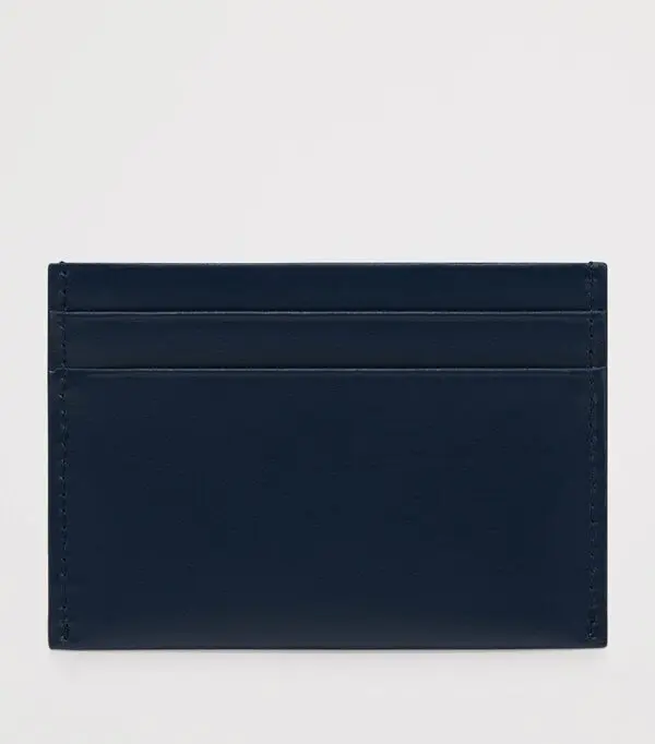 CHRISTIAN LOUBOUTIN Bettina Leather Card Holder - Navy