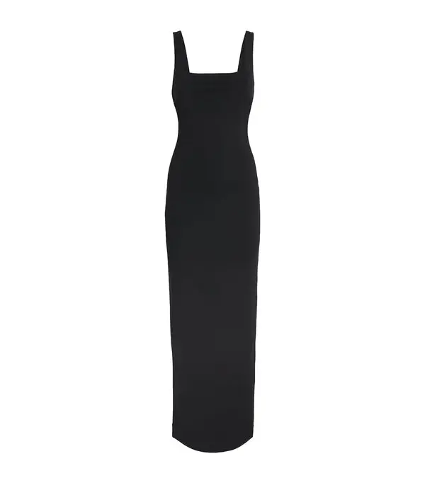 Solace London Anelia Crepe Maxi Dress - Black