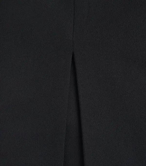 Solace London Anelia Crepe Maxi Dress - Black