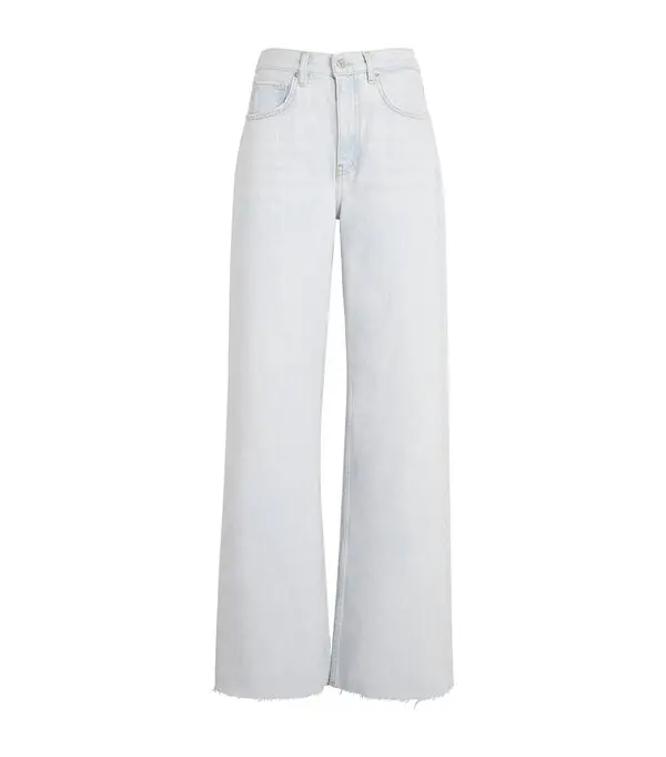 ANINE BING Lewis Wide-leg Jeans - Blue