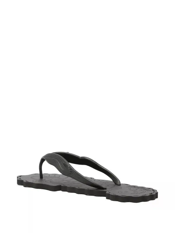 Zimmermann Seahorse Flip-flops - Black