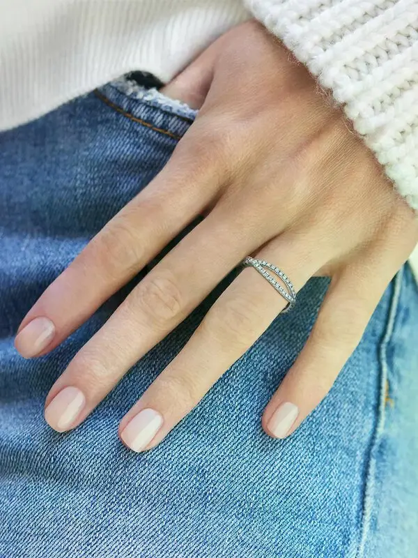 Kwiat Diamond Band Ring - Silver