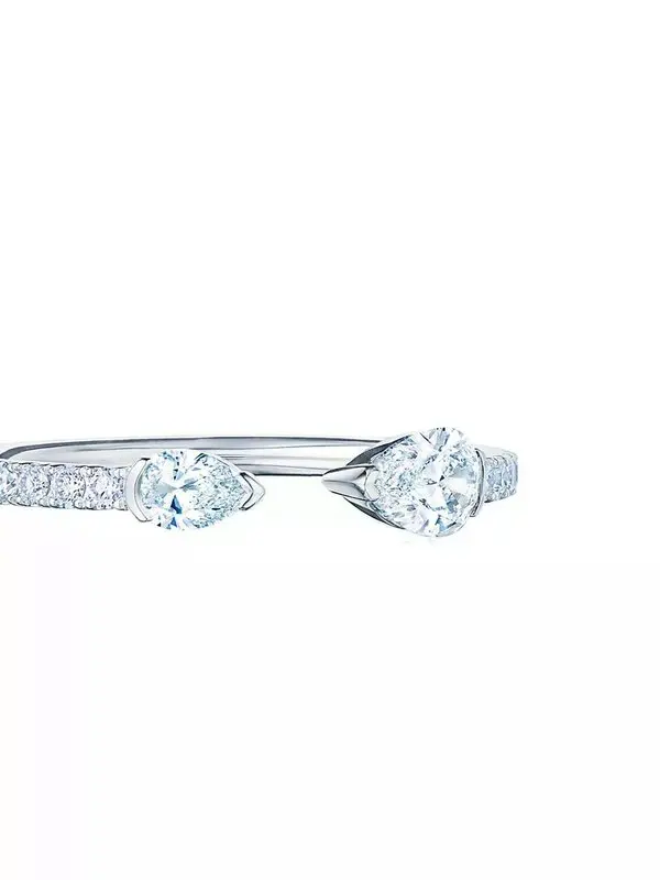 Kwiat 18kt White Gold Diamond Open Ring