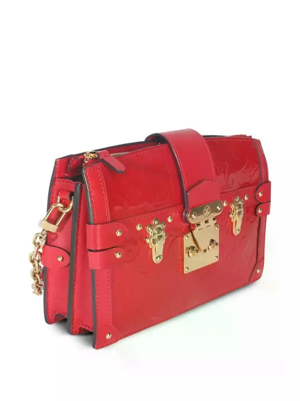 LOUIS VUITTON Monogram Vernis Trunk Shoulder Bag