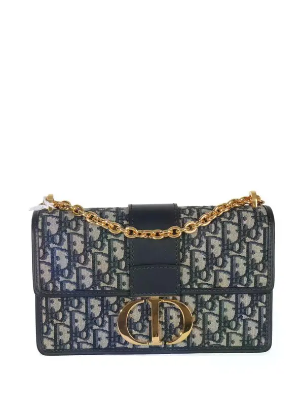 Dior 30 Montaigne Oblique Bag - Blue