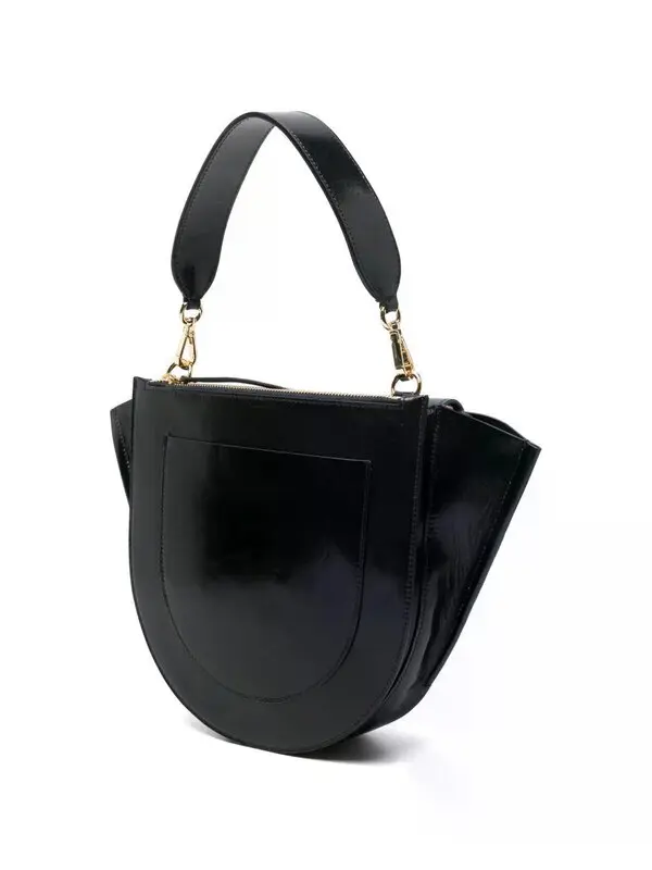 WANDLER Medium Hortensia Shoulder Bag - Blue