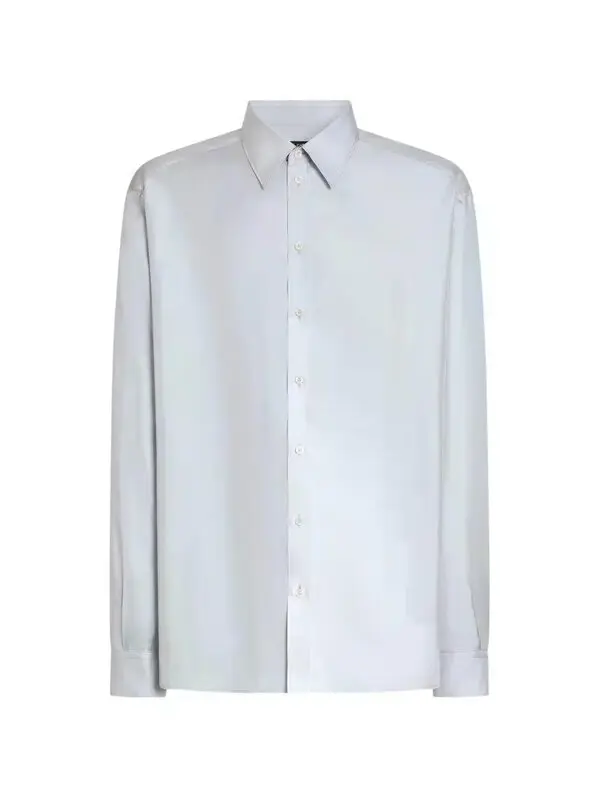 Dolce & Gabbana Silk Twill Shirt - Grey