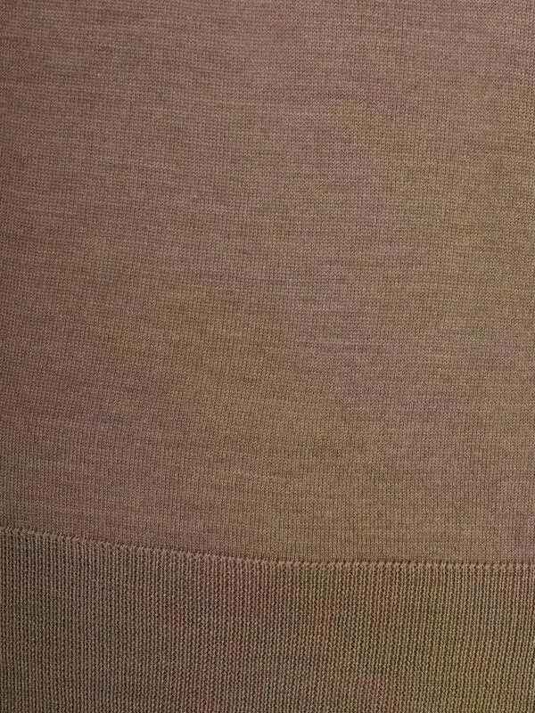 BALLANTYNE Plain Stitch Crew Neck Sweater