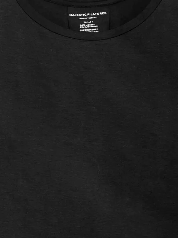 Majestic Filatures Pleated-back T-shirt