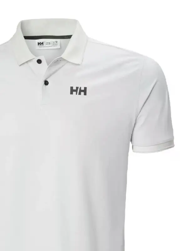 Helly Hansen Salina Logo-print Polo Shirt - Grey