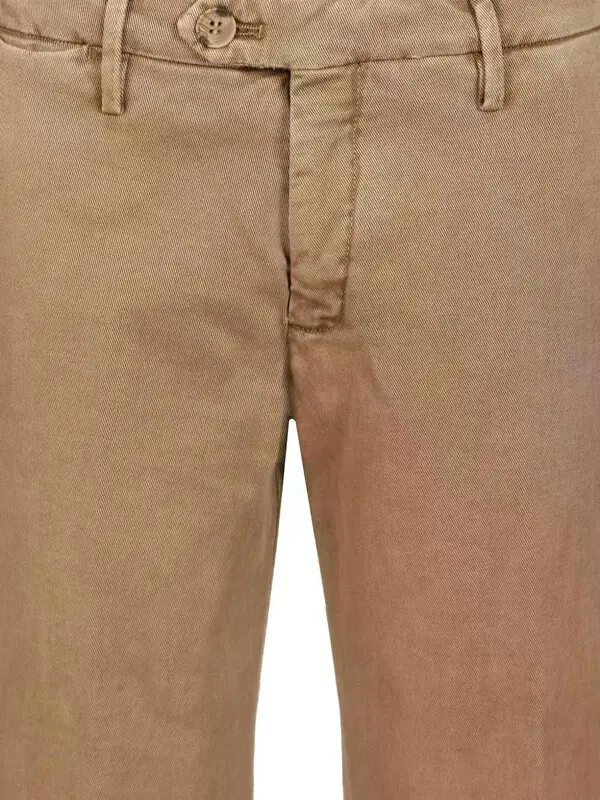 AL DUCA D’AOSTA 1902 Beige Drill Texture Trousers