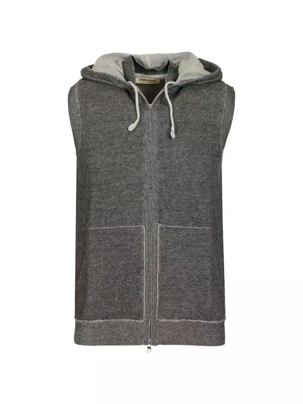 Al Duca D'aosta Sleeveless Knitted Hoodie