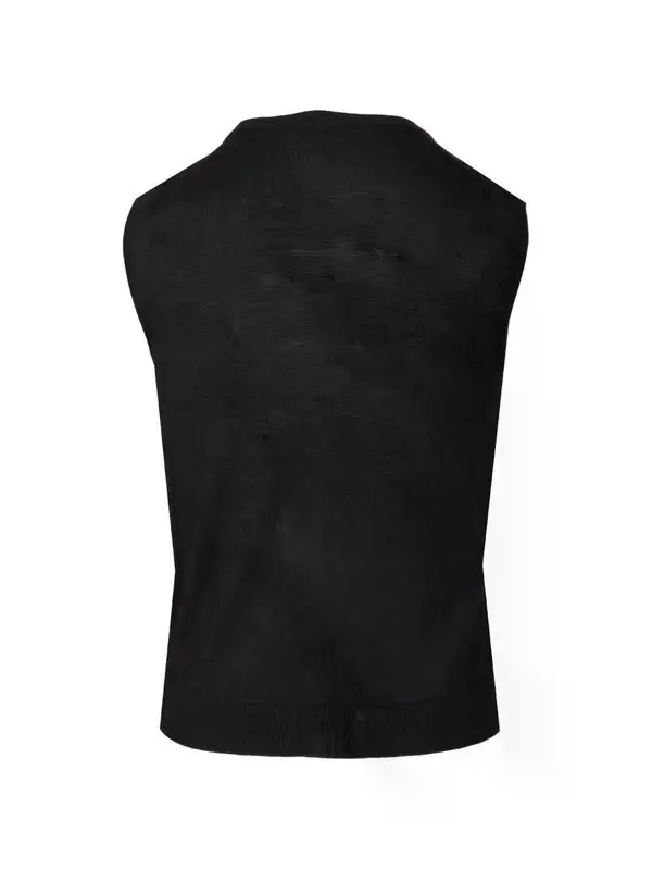 AL DUCA D’AOSTA 1902 Fine-knit V-neck Vest