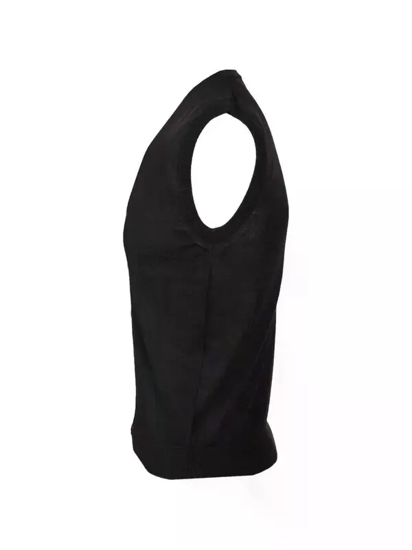 AL DUCA D’AOSTA 1902 Fine-knit V-neck Vest