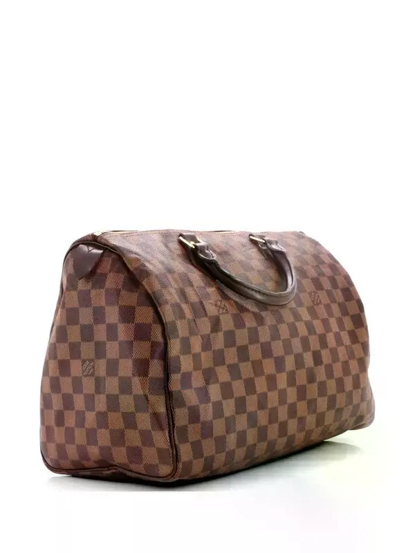 LOUIS VUITTON Speedy Satchel Handbag - Brown