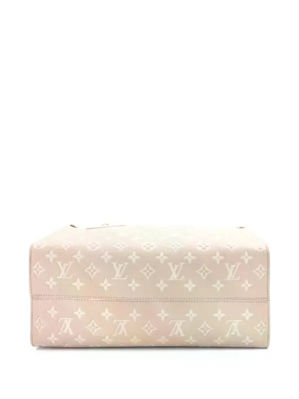 LOUIS VUITTON Monogram Empreinte Leather Mm Tote Bag