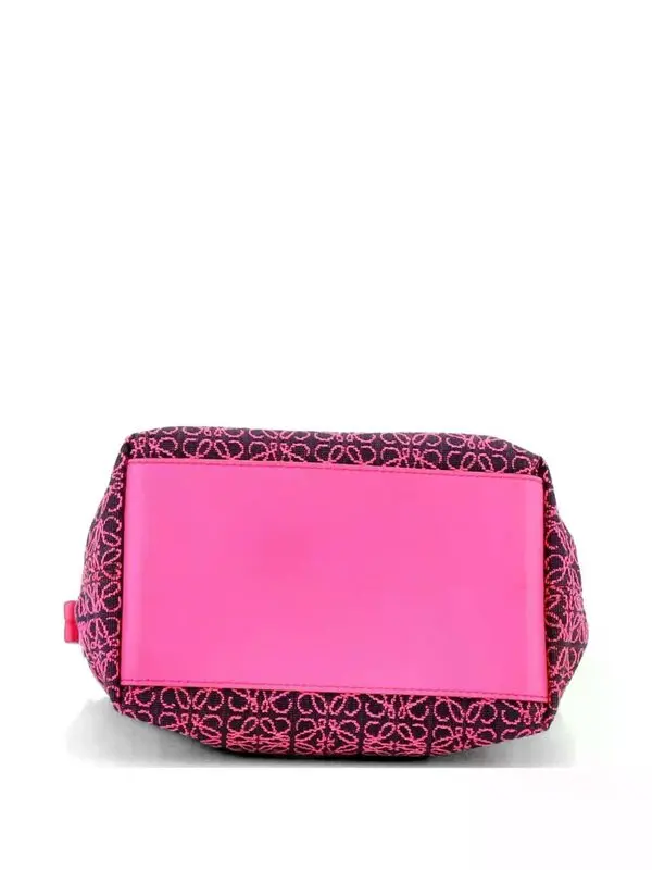Loewe Cubi Anagram Jacquard Small Hobo Bag - Pink