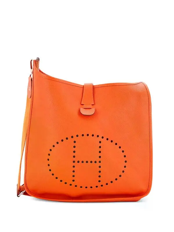 Hermès Evelyn Bag Gen Iii Epsom Gm Crossbody Bag - Orange